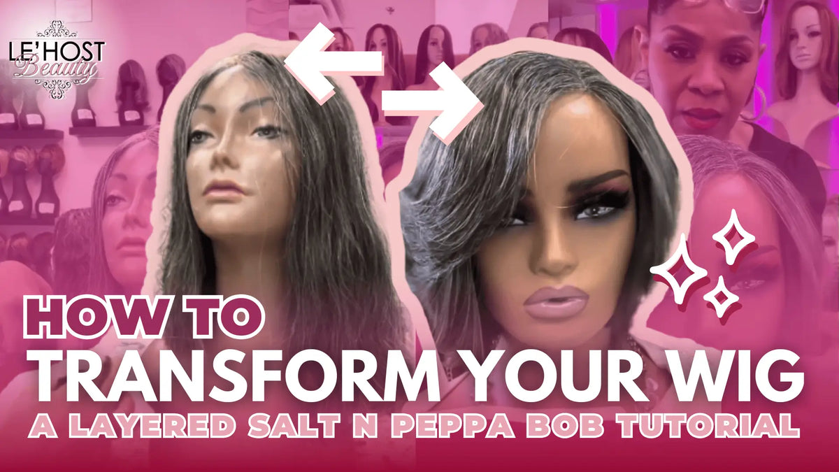 Transforming Your Wig: From Long Layers to a Chic Bob – Le'Host Hair & Wigs